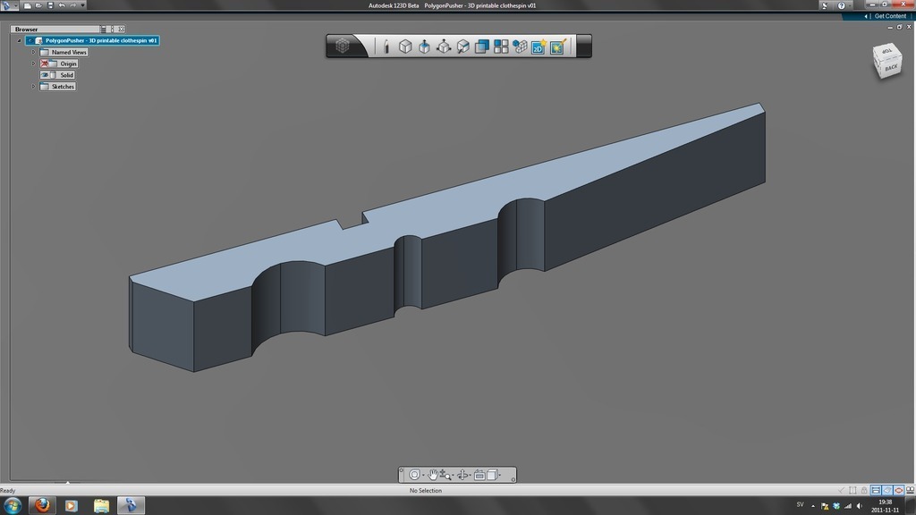 Clothespin by PolygonPusher | Download free STL model | Printables.com