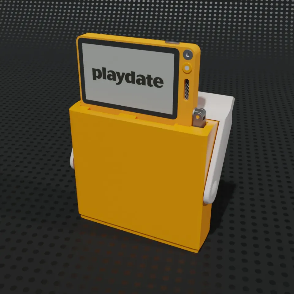 Playdate Playmate Case by Zachary Snyder | Download free STL model ...