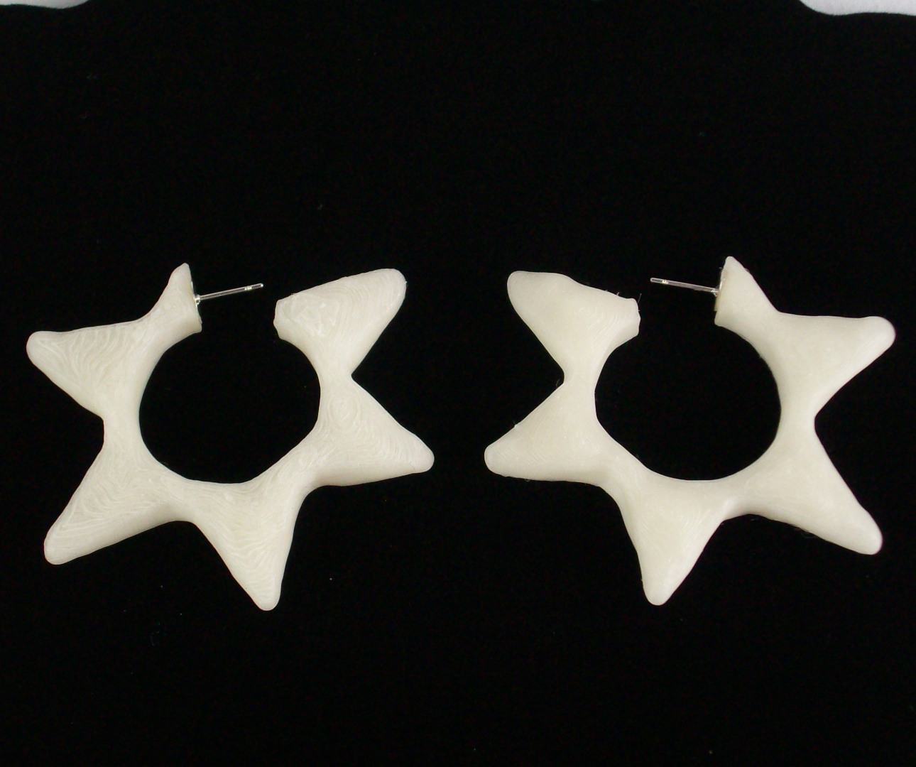 Art Star Earrings by cSandra | Download free STL model | Printables.com