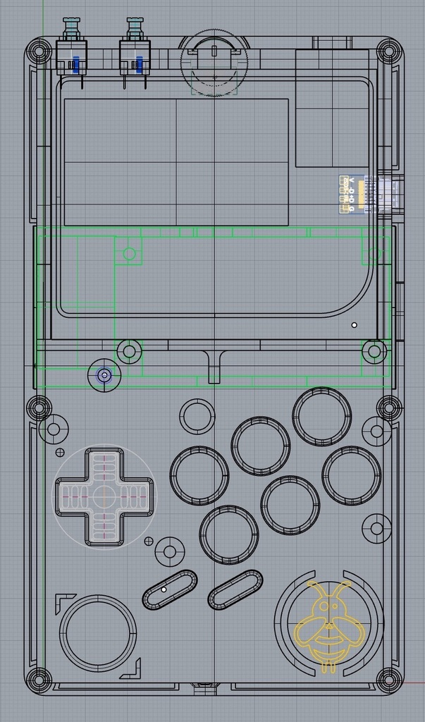 "Bumblebee" Handheld Console (3D & CNC) por PiotrC | Descargar modelo ...