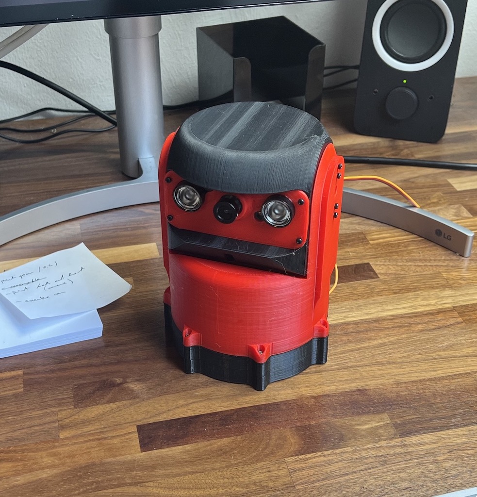 2 Axis RaspberryPi Remote IR Camera Robot by PiotrC | Download free STL ...