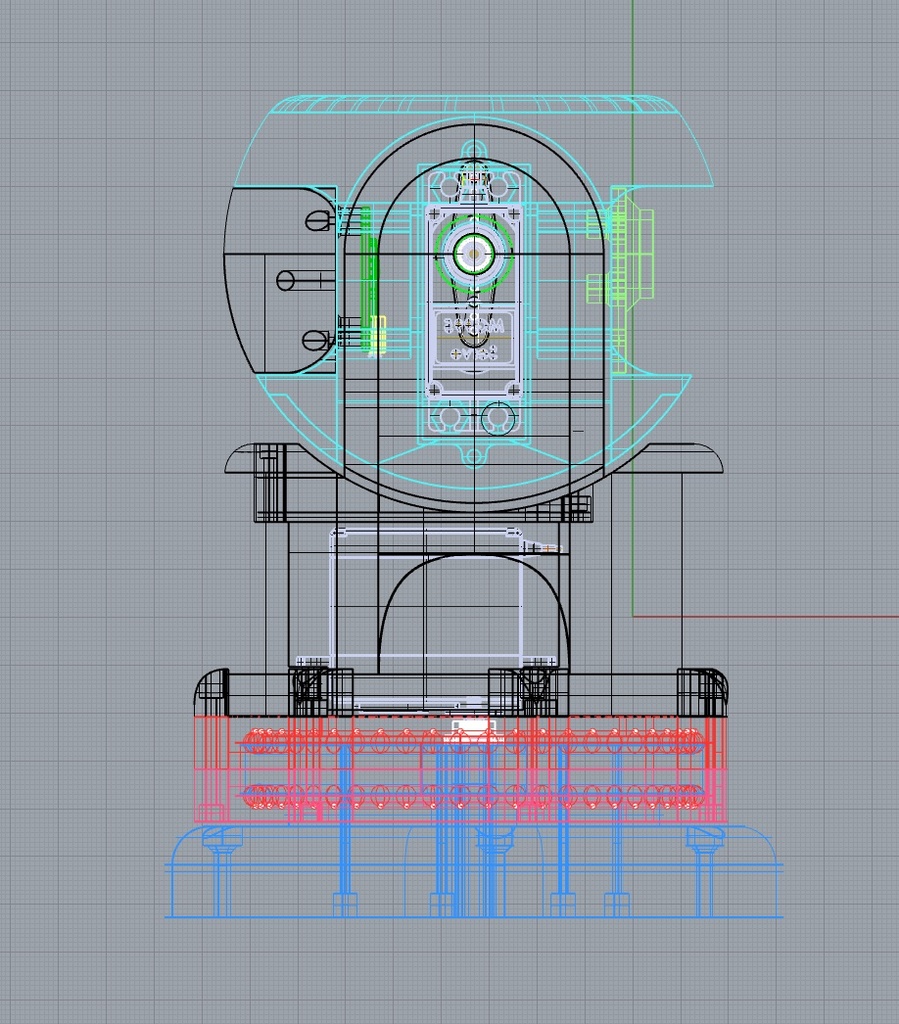 2 Axis Raspberrypi Remote Ir Camera Robot By Piotrc Download Free Stl Model