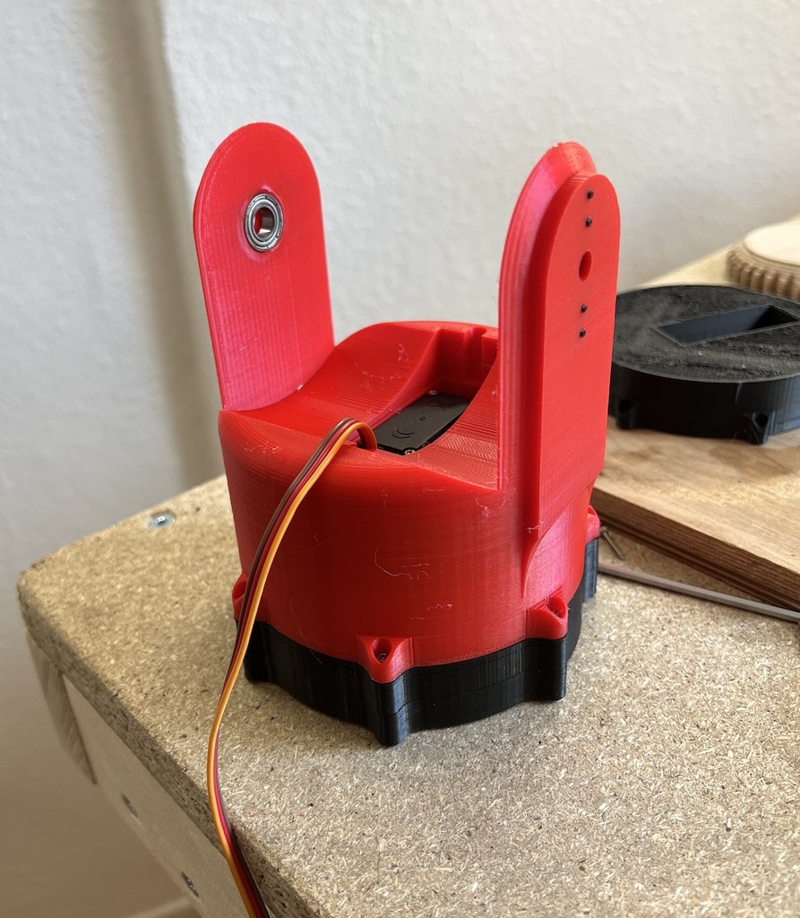 2 Axis RaspberryPi Remote IR Camera Robot by PiotrC | Download free STL ...