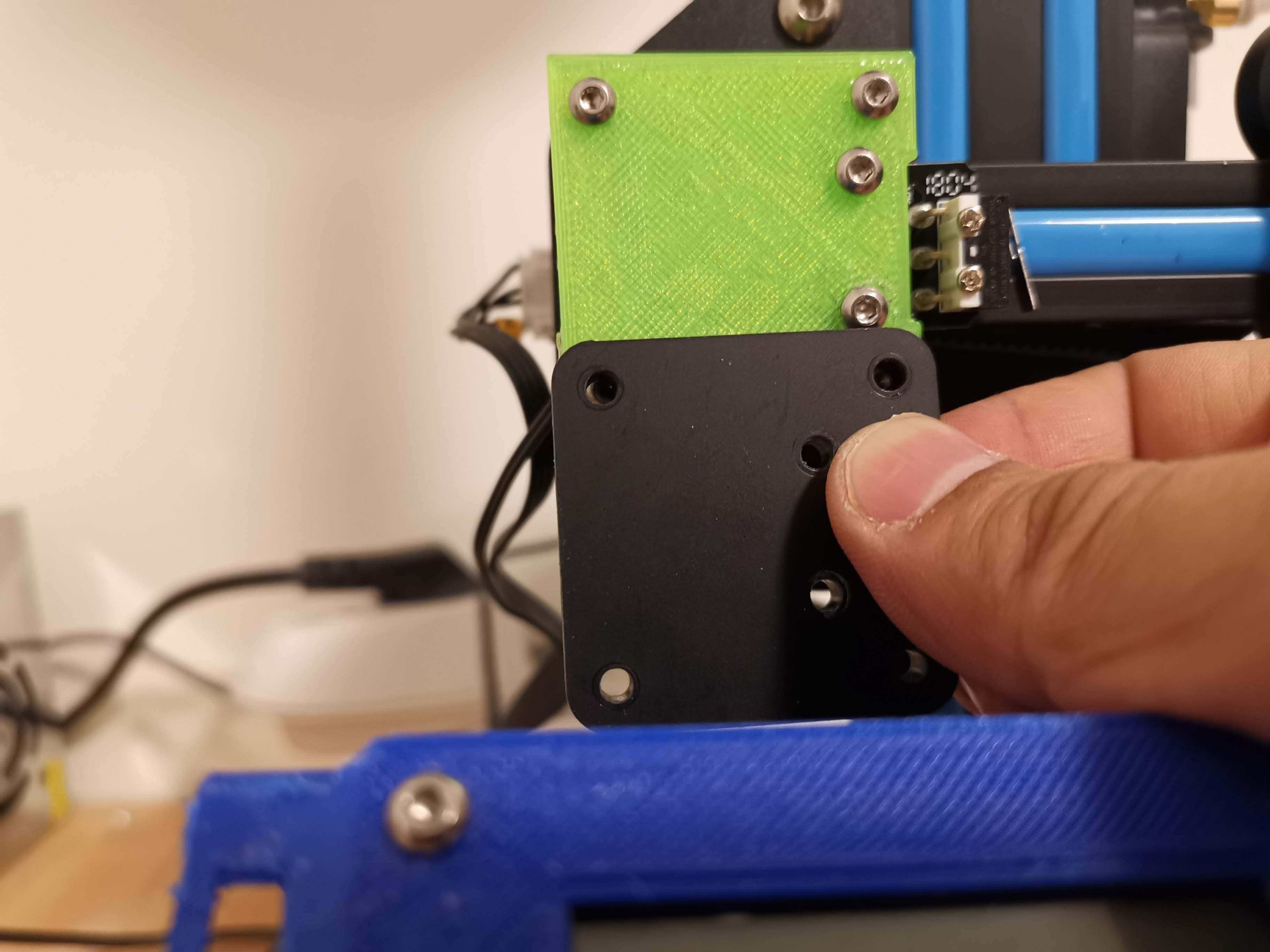 Creality Ender-2 x axis end stop bracket by 9khil | Download free STL ... Creality Ender-2 x axis end stop bracket by 9khil | Download free STL ...