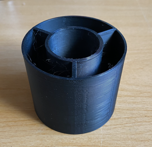 Filament spool adapter, 3cm to 6cm by PiotrC | Download free STL model ...