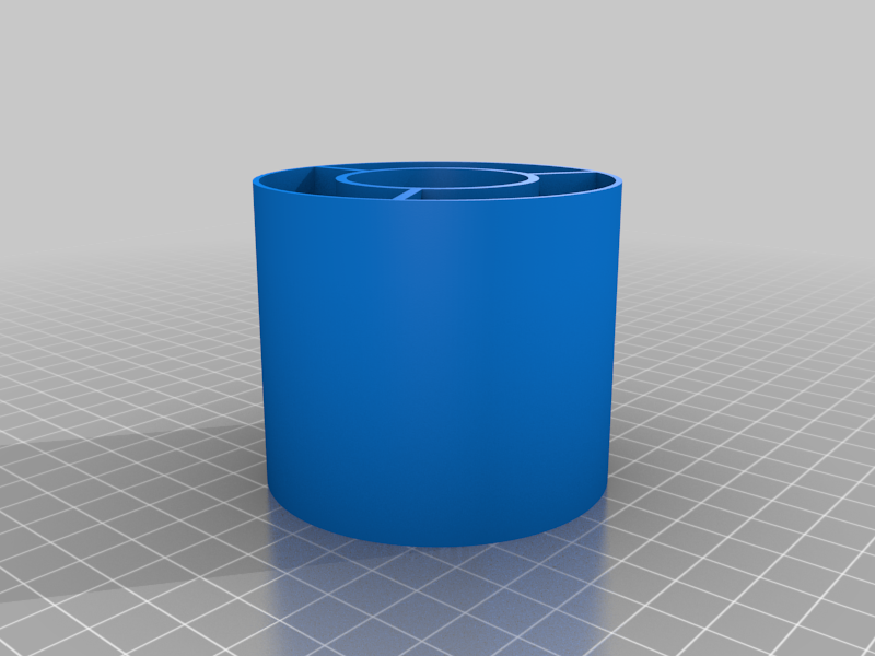 Filament spool adapter, 3cm to 6cm by PiotrC | Download free STL model ...