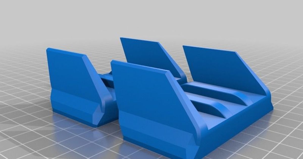 PS4 Pro Vertical Stand with Hot Glue Feet by SmashD | Download free STL ...