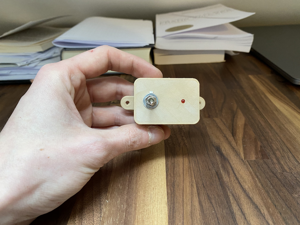 Switch with LED light/indicator by PiotrC | Download free STL model ...