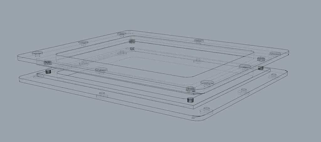 4mm acrylic window frame by PiotrC | Download free STL model ...