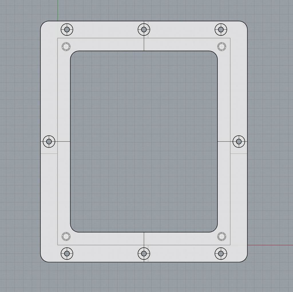 4mm acrylic window frame by PiotrC | Download free STL model ...
