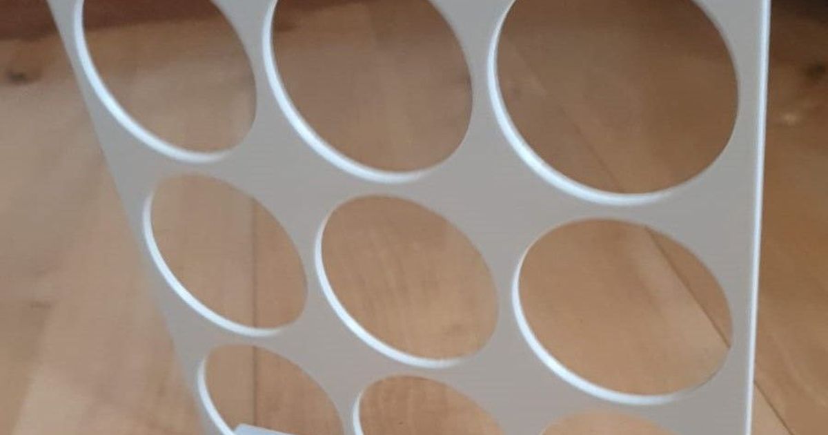 Vinyl roll organiser by Thiker | Download free STL model | Printables.com