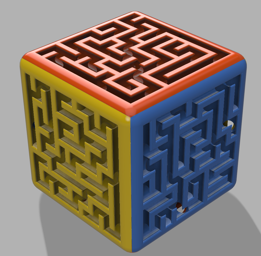 Cubic maze by Martin | Download free STL model | Printables.com