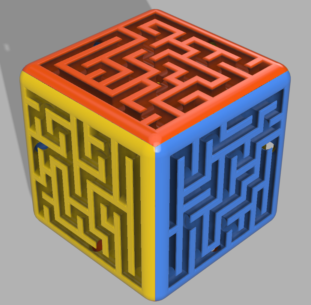 Cubic maze by Martin | Download free STL model | Printables.com
