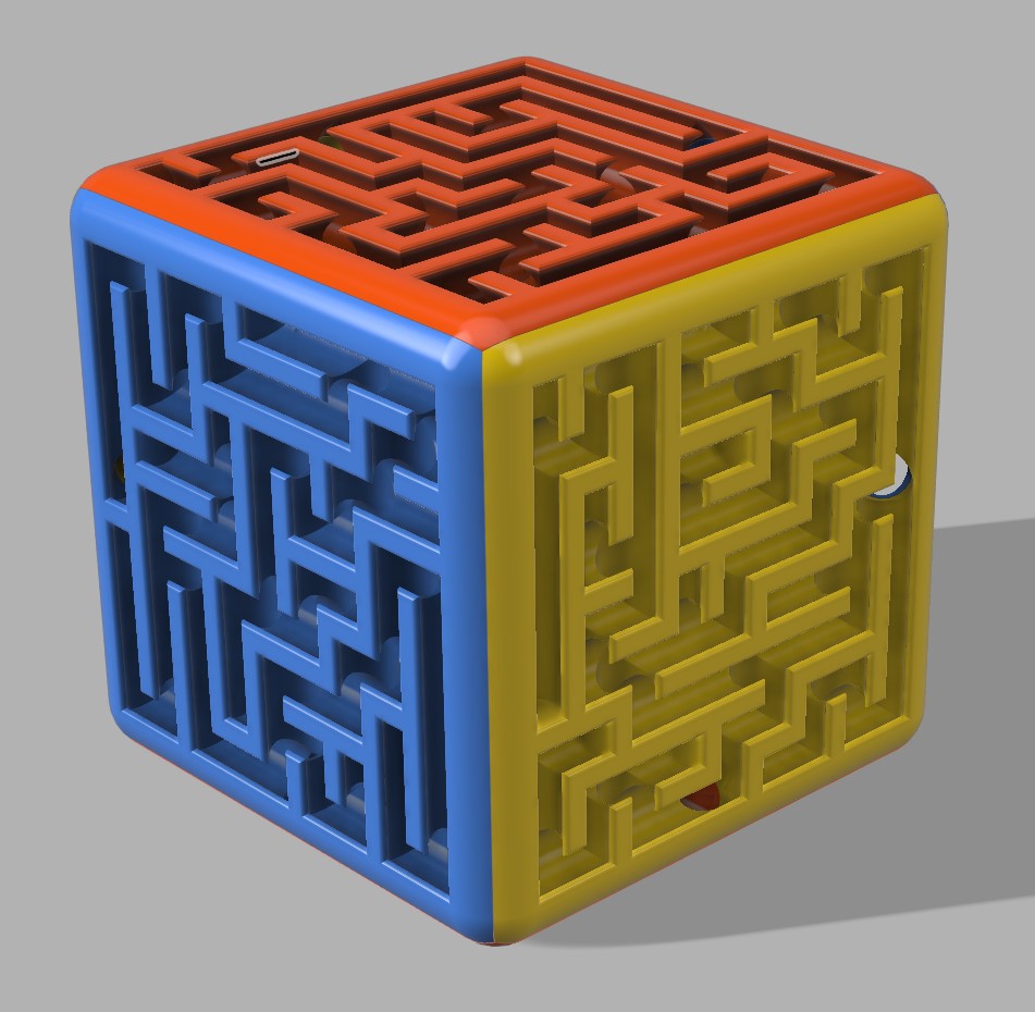 Cubic maze by Martin | Download free STL model | Printables.com