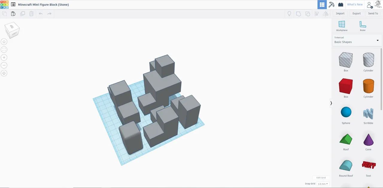 Minecraft Mini Figure Block Formations by Sumerlin_Designing | Download ...