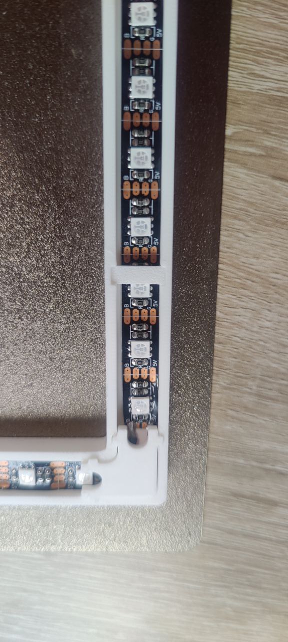 Low profile led frame for Bambu X1 and others. by kjbturok | Download ...