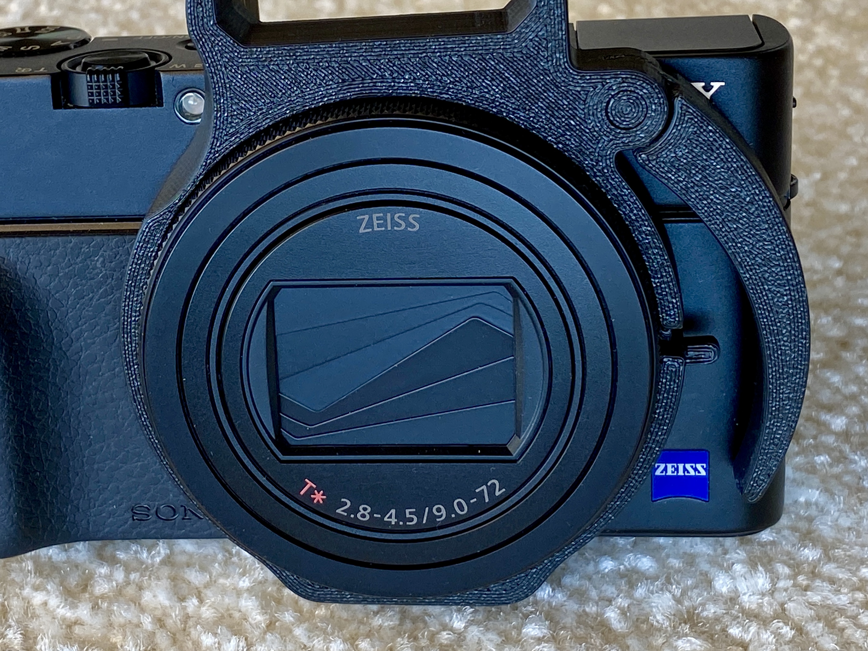 Sony DSC-RX100 m7 tool free cold shoe adapter (Print-in-Place) by Jerry ...