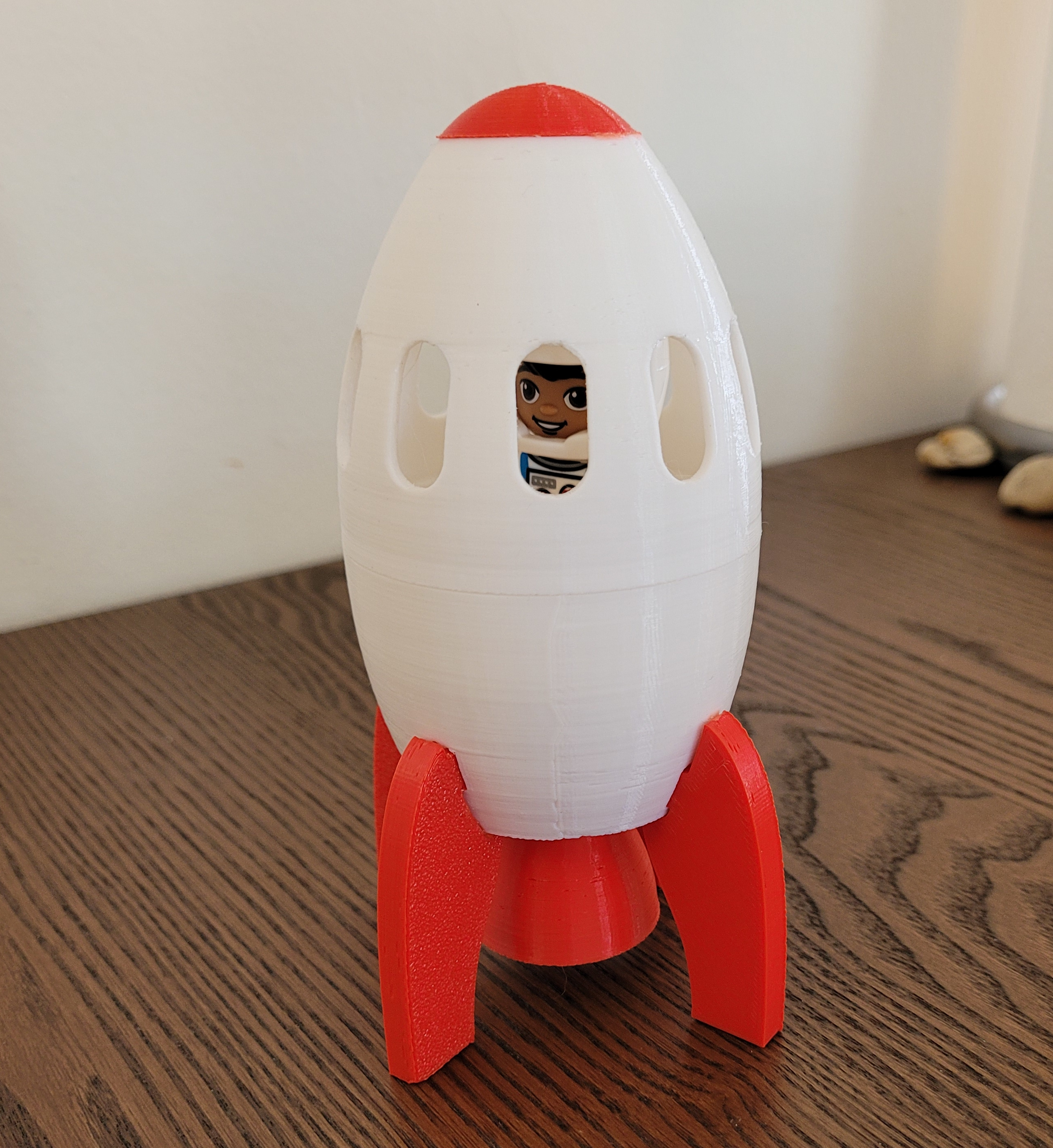 Duplo-compatible rocket by mwm | Download free STL model | Printables.com
