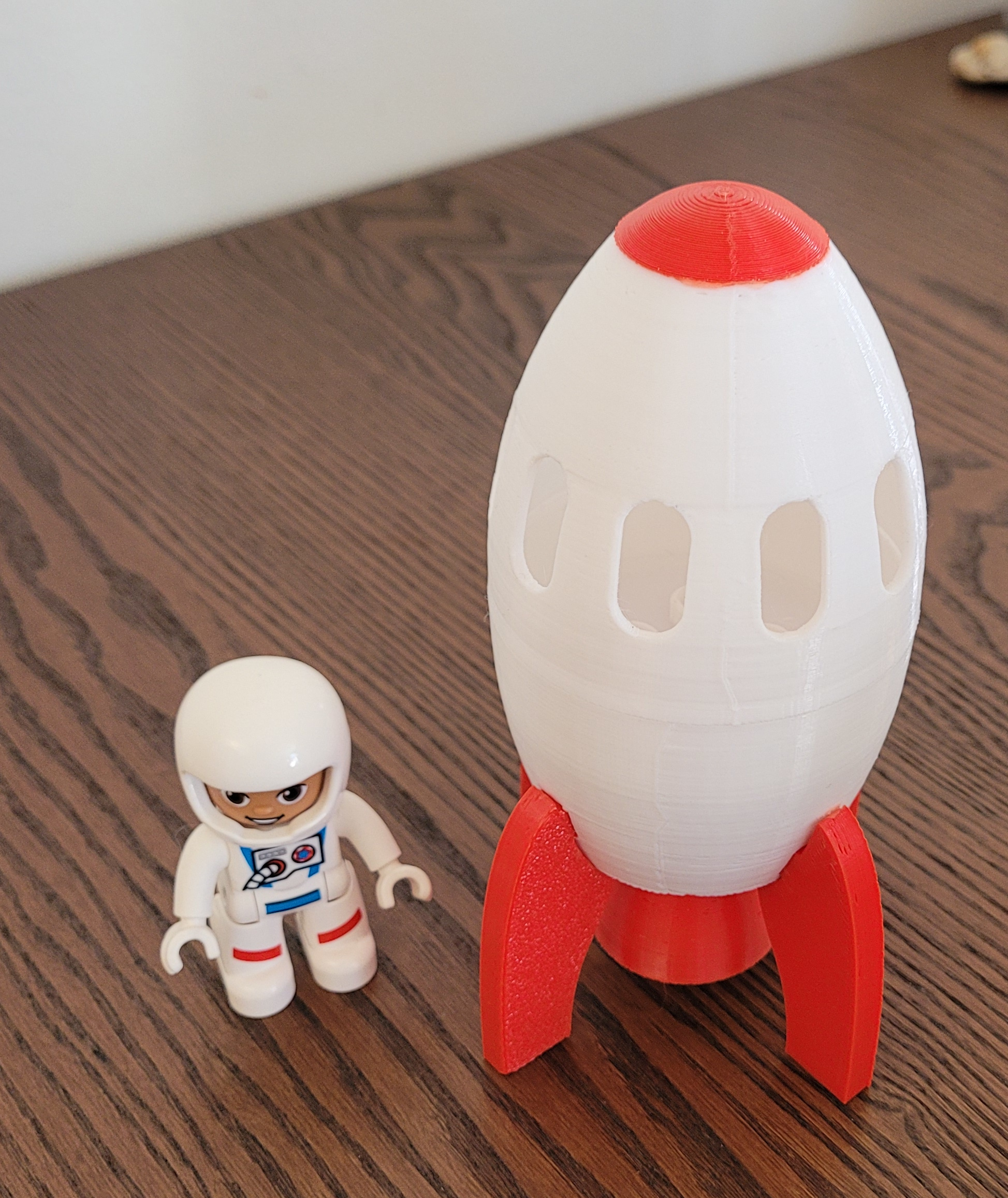 Duplo-compatible rocket by mwm | Download free STL model | Printables.com