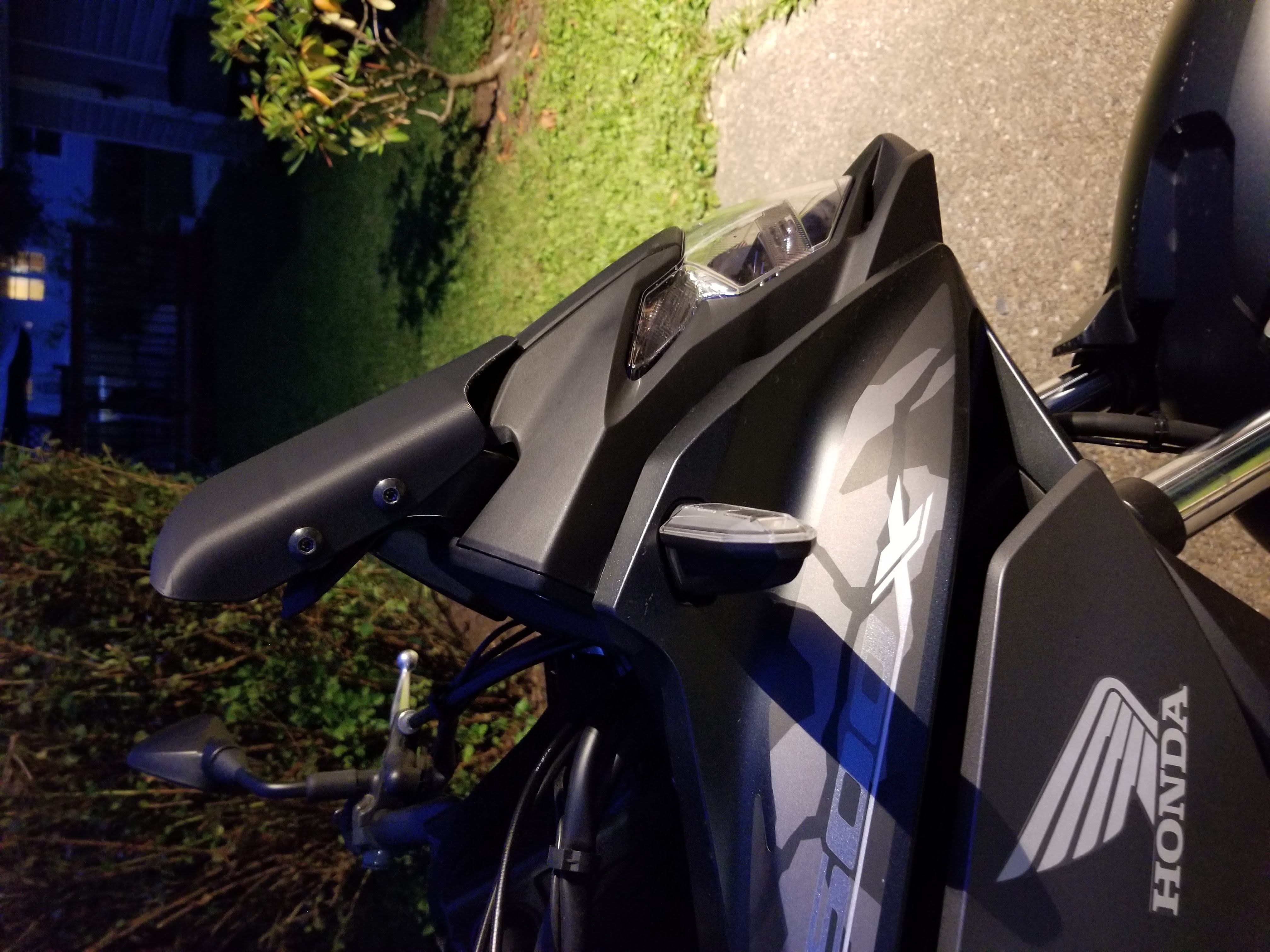 CB500X Fly Screen / Bikini Fairing (2016+) by evanphi | Download free ...