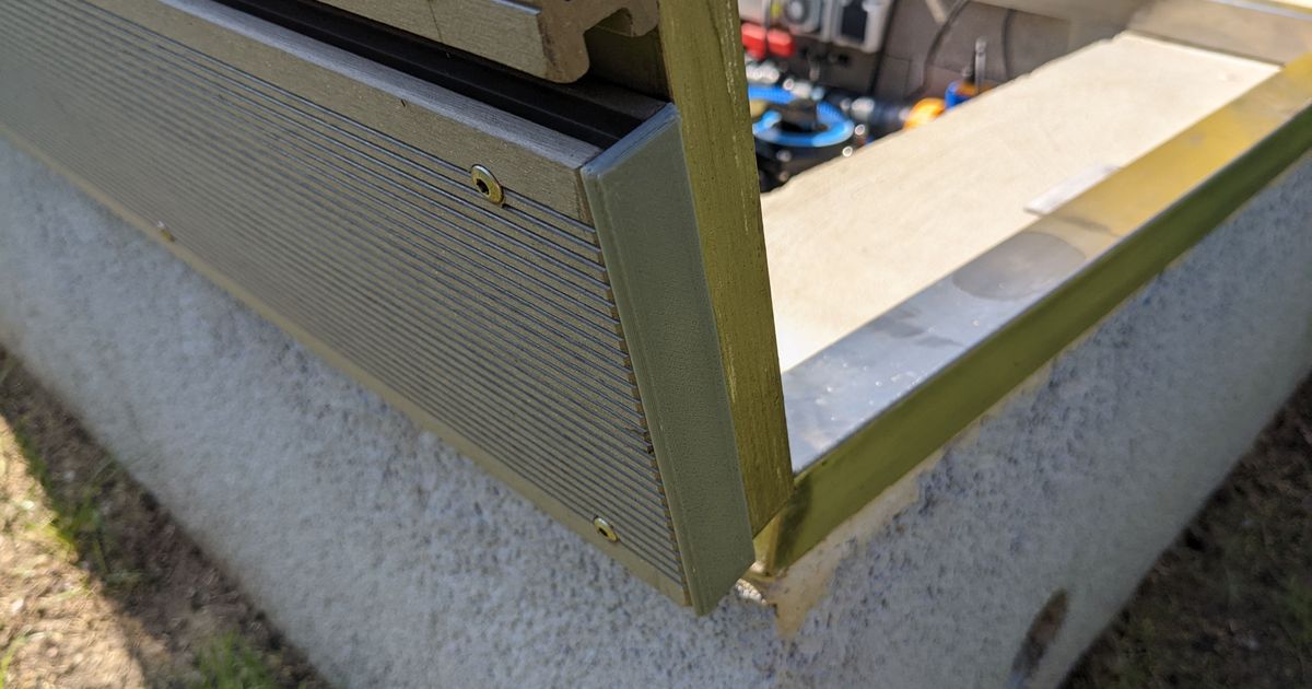 Composite decking end cap by Ralf Hörhager | Download free STL model ...
