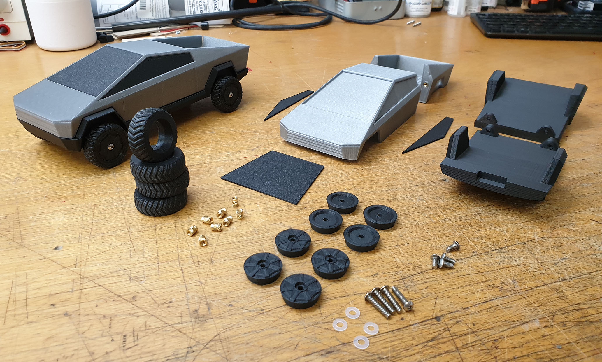 Tesla Cybertruck by Tomato | Download free STL model | Printables.com
