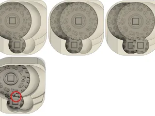 DnD 3 Digit HP Counter by tbenen | Download free STL model | Printables.com