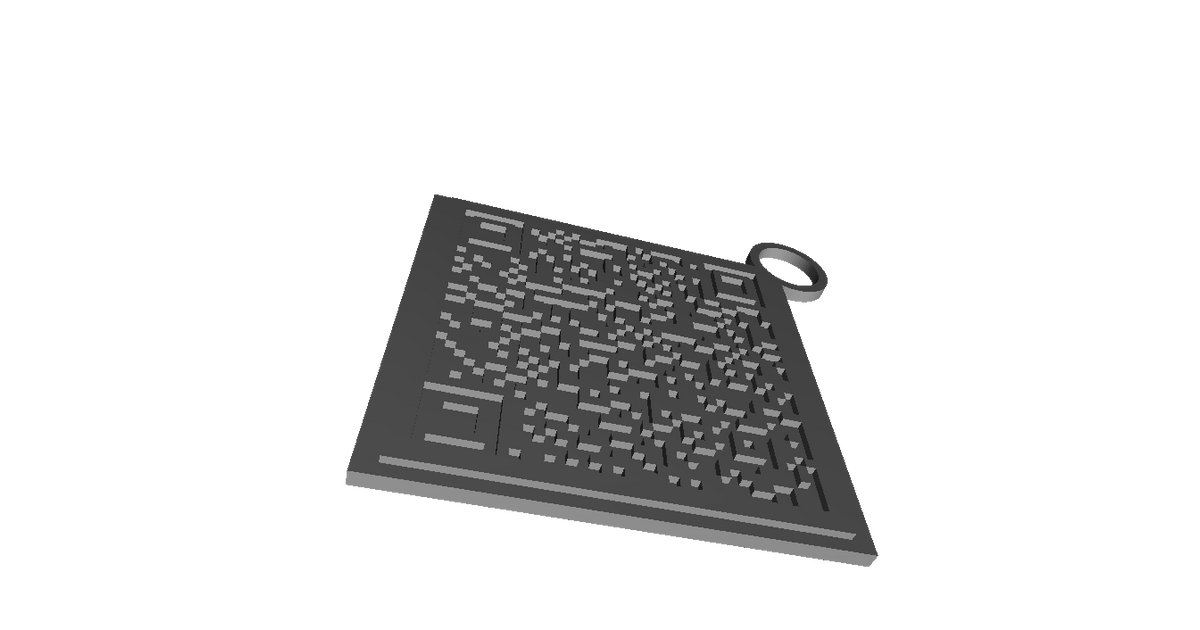 Rick Roll QR Keychain by PrintajOvo | Download free STL model ...