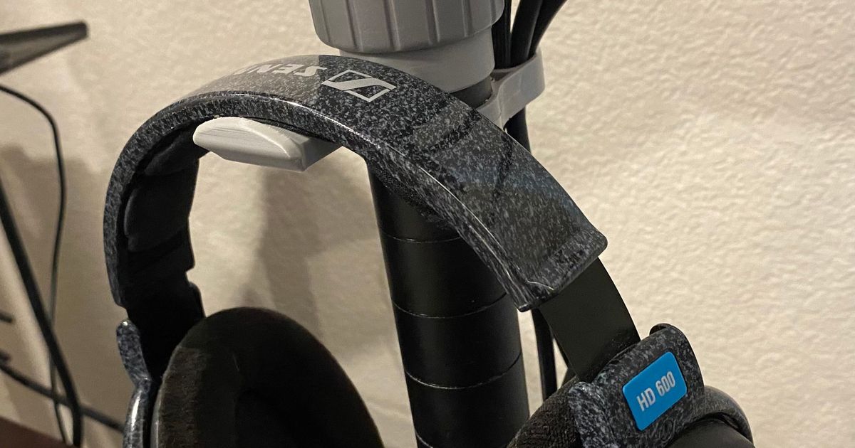 Headphone Stand for Humanscale M/FLEX Monitor Mount by nzalog ...