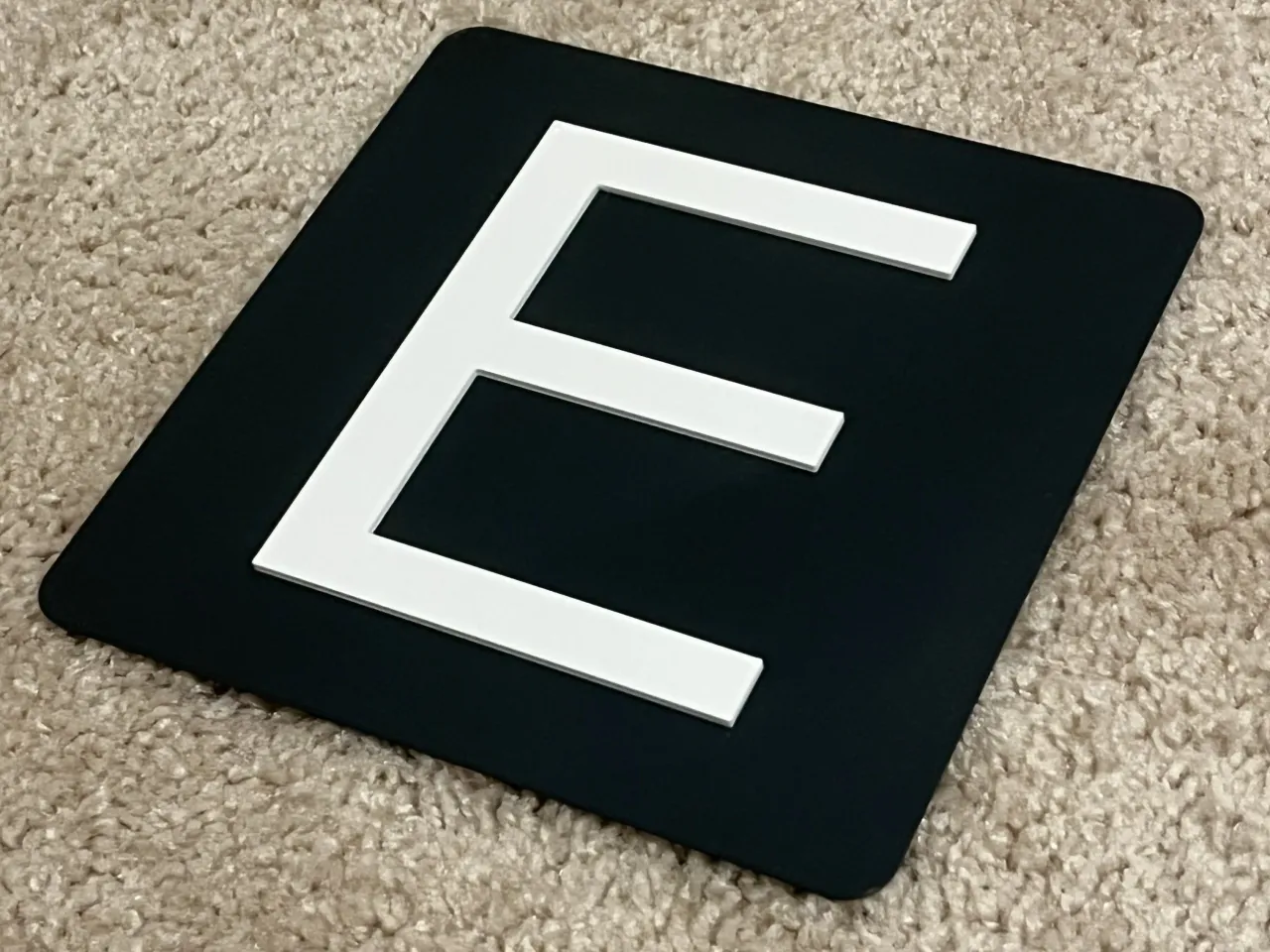 E sign by KindredQualm | Download free STL model | Printables.com
