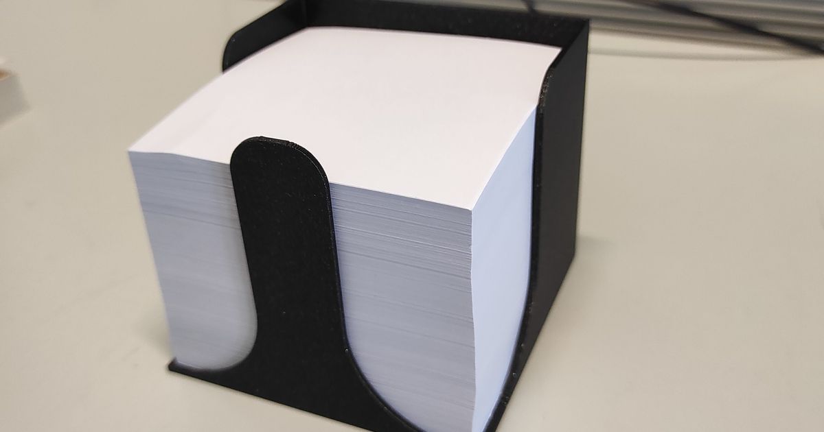 minimal Note Box by JrBlackRaider | Download free STL model ...