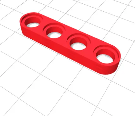 Lego compatible Beam all lengths upto 50 by FLWE | Download free STL ...