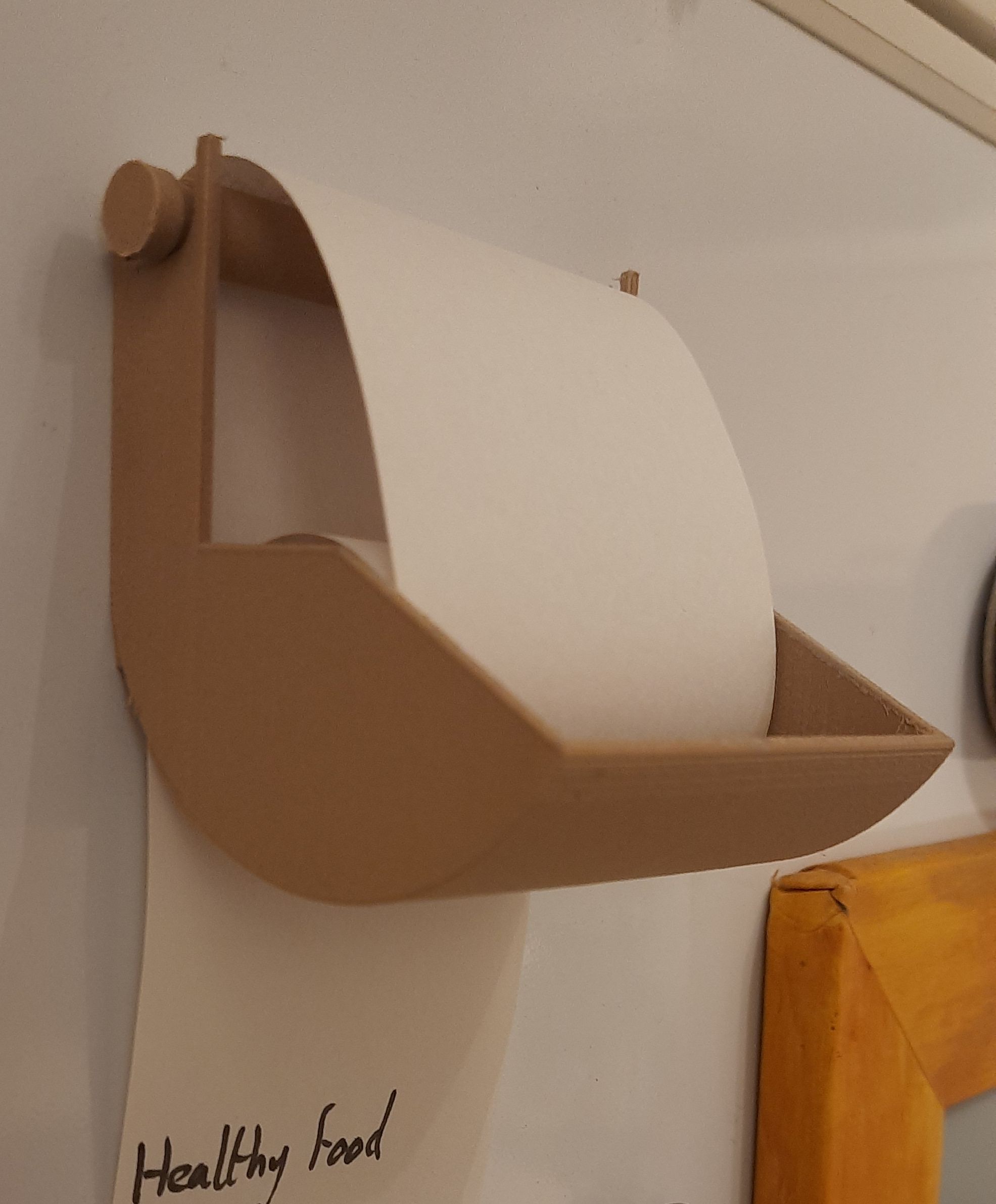 Yet another magnetic shopping list holder by The Real Gareth Evans ...