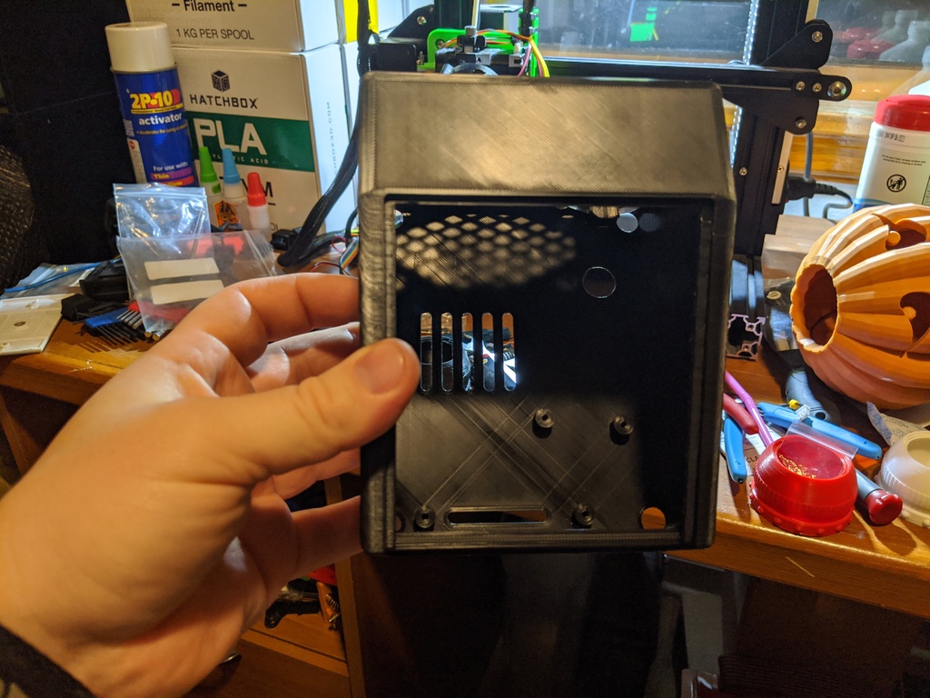 ender 3 control box with Pi and 3 buck converters by fuferman ...