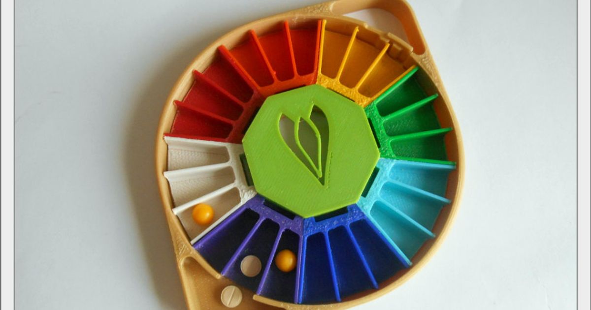 3D printed Pill Dispenser by TanyaAkinora | Download free STL model ...