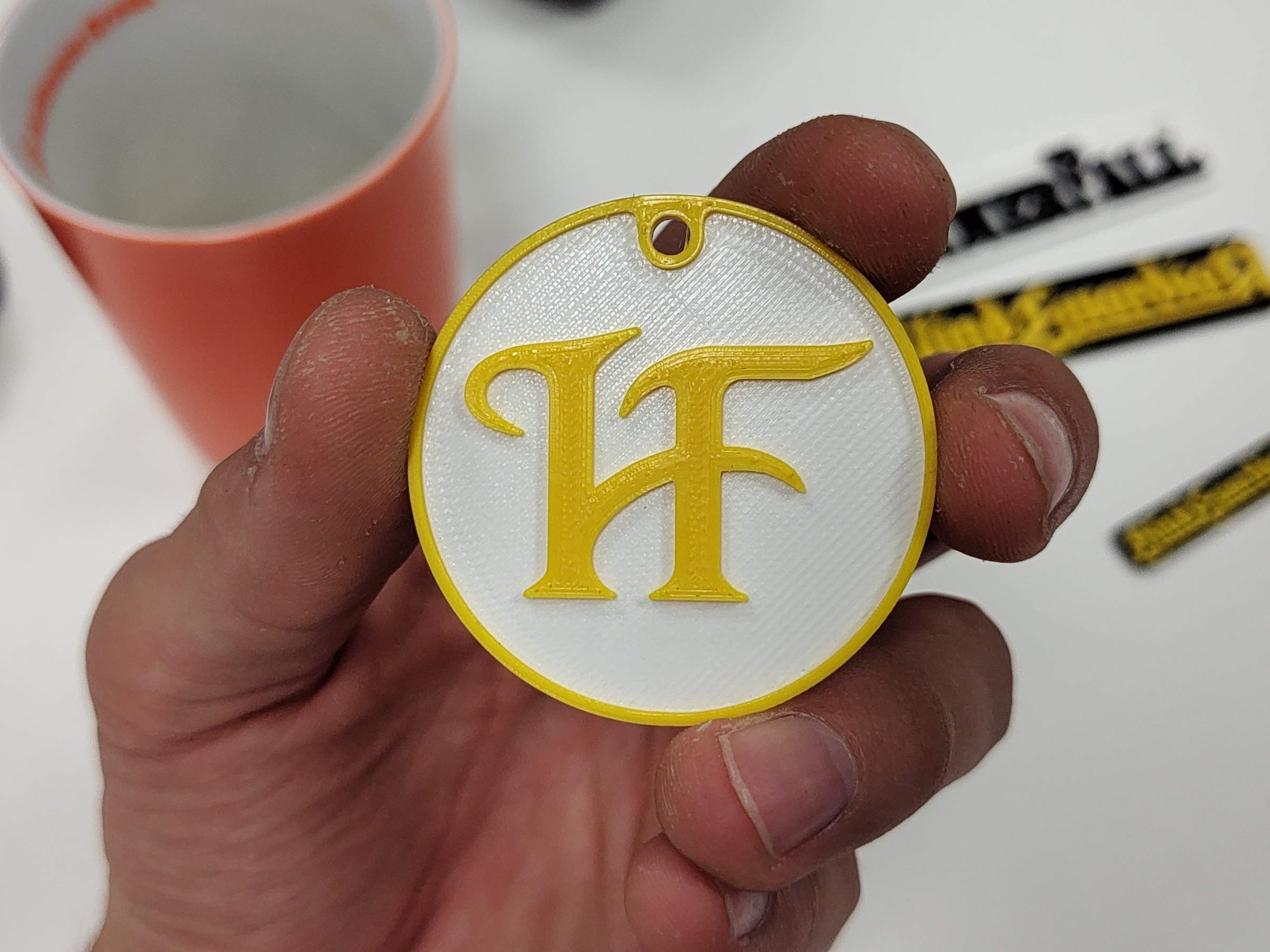 Hammer Fall Keychain by Max Siebenschläfer | Download free STL model ...