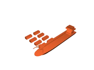 Container Ship by AEJ 3D printing | Download free STL model ...