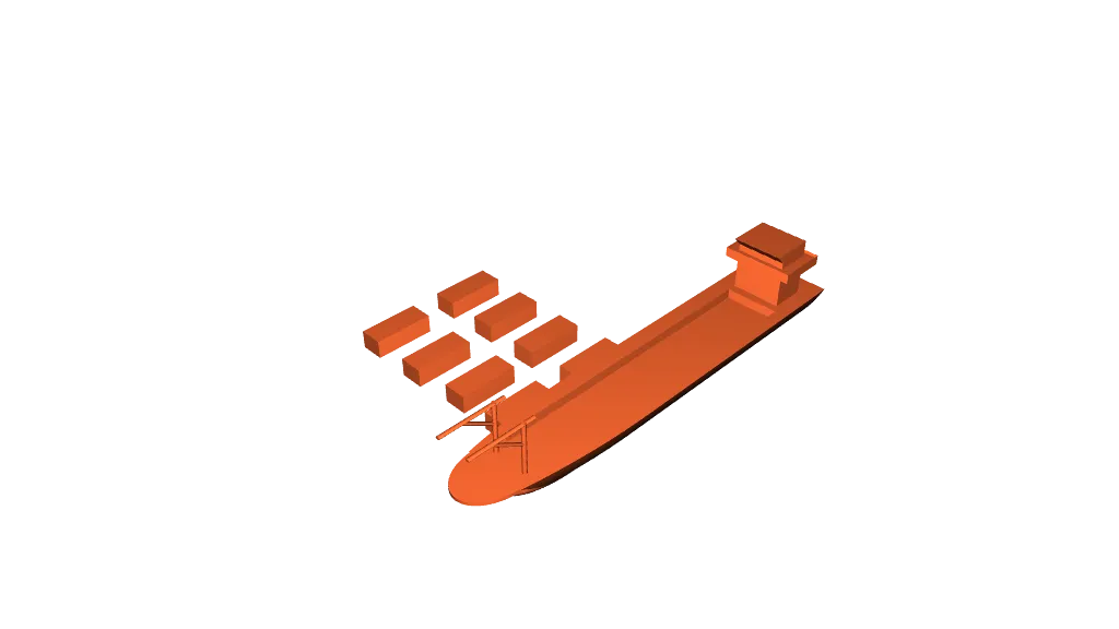 Container Ship by AEJ 3D printing | Download free STL model ...
