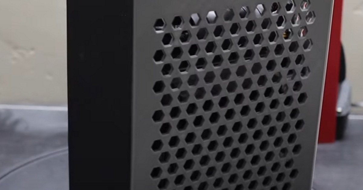 AXIS 300 3D Printed Computer Case by cbutters | Download free STL model ...