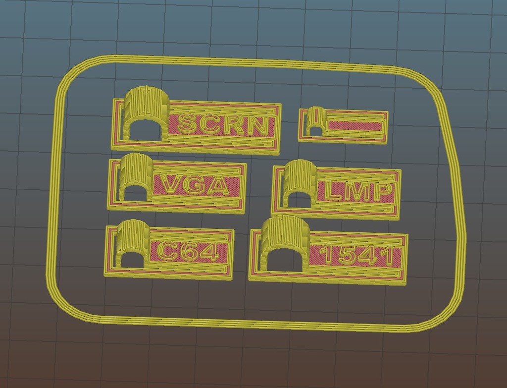 Cable-Label, customizable by Coat | Download free STL model ...
