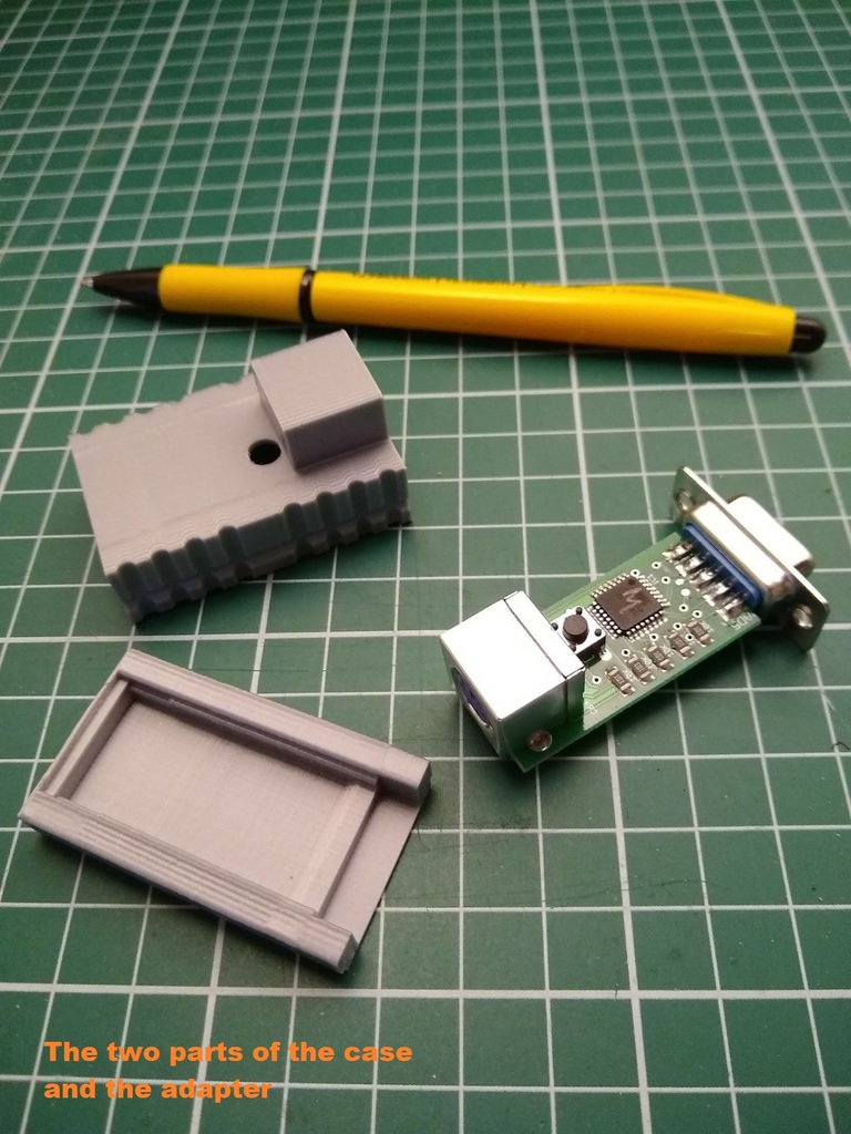 Case for Commodore 64 PS/2 mouse to 1351 mouse adapter by Coat ...