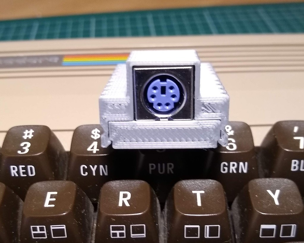 Case for Commodore 64 PS/2 mouse to 1351 mouse adapter by Coat ...