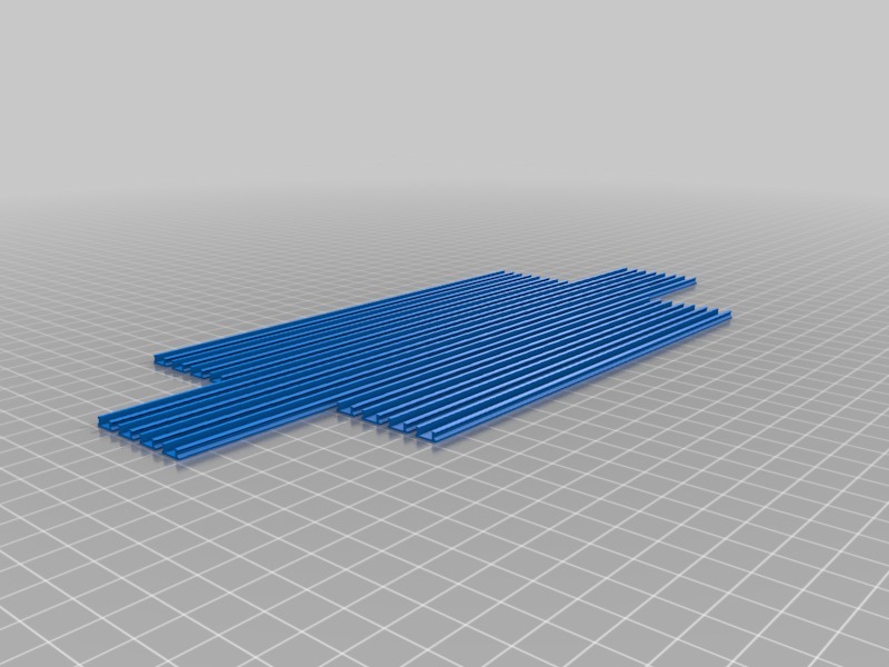 Coverstrip V-slot 2020/2040-frame by Coat | Download free STL model ...