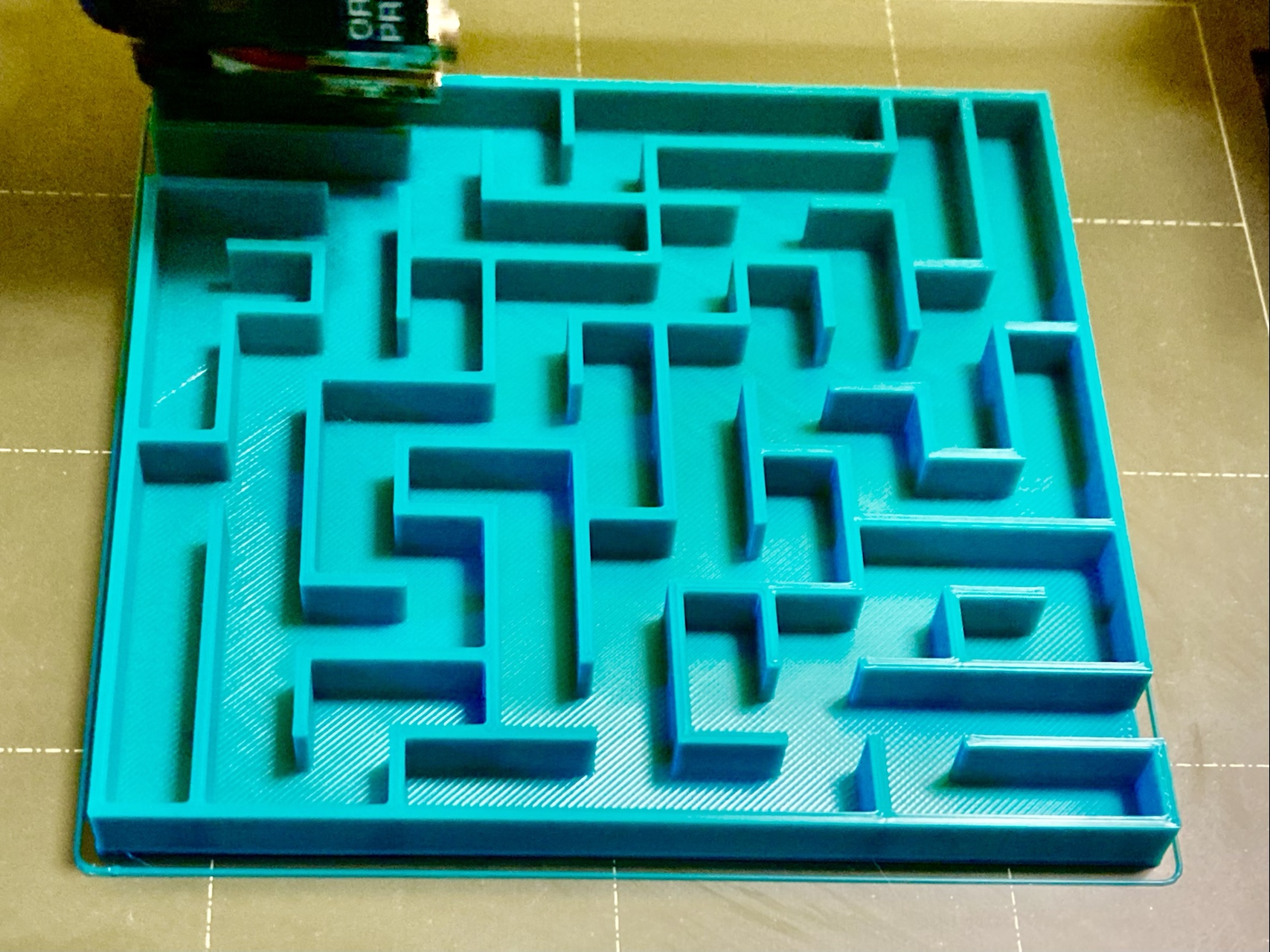 Tactile Maze - Labyrinth game box by stedipietro | Download free STL ...