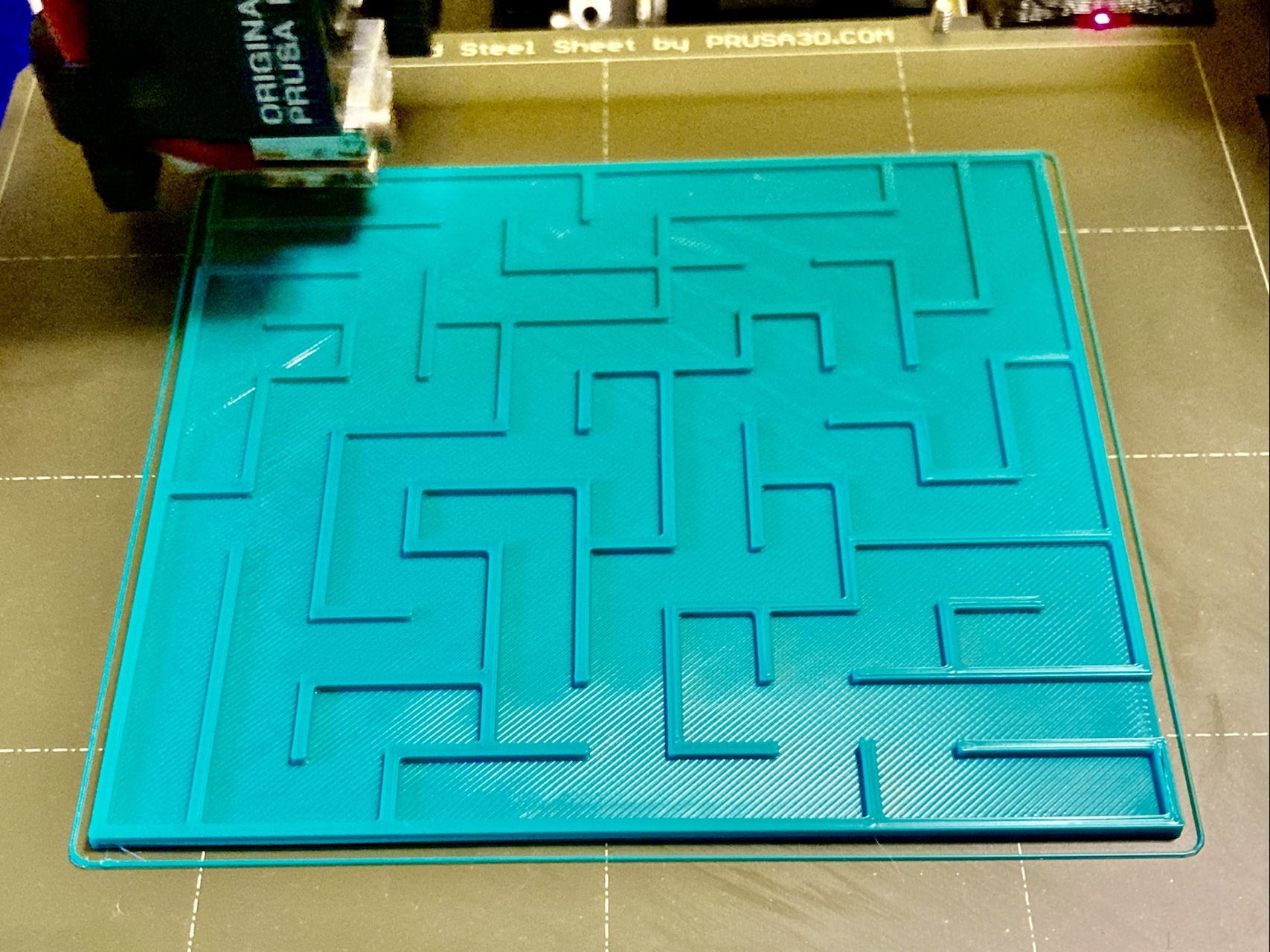 Tactile Maze - Labyrinth game box by stedipietro | Download free STL ...