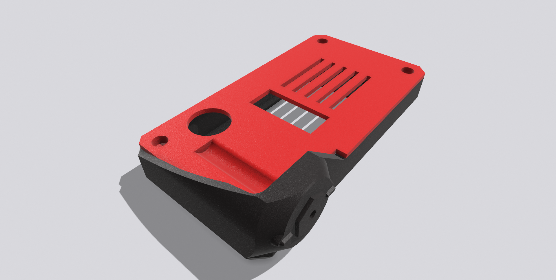 Prusa Mini LCD backplate by Sin | Download free STL model | Printables.com