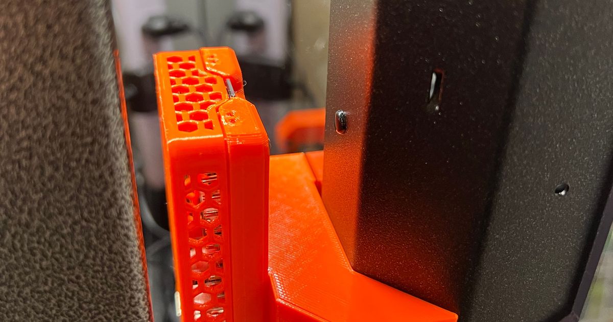 Raspberry Pi 4 mount for Prusa Enclosure by tjmaxal | Download free STL ...