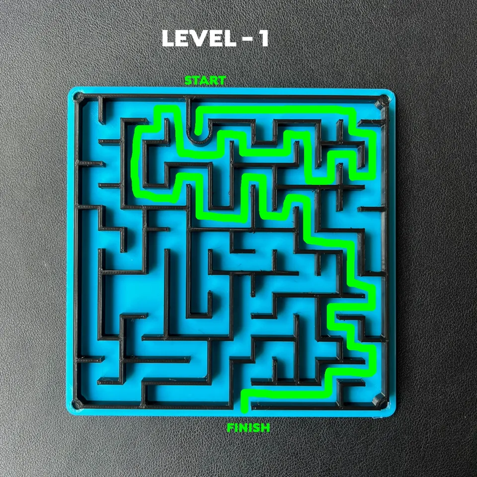 Party Maze challenge by MEAFdesigns | Download free STL model ...