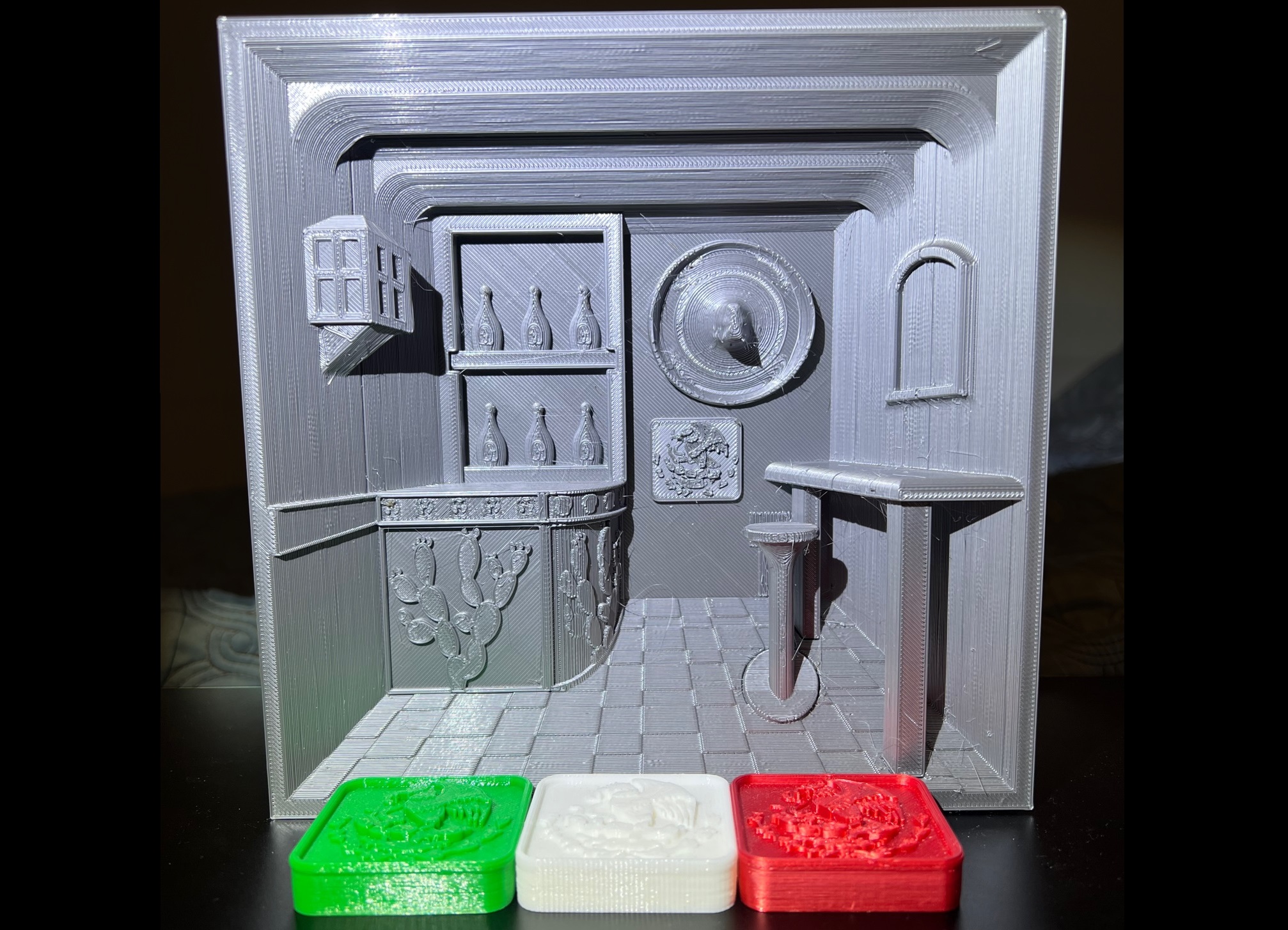3D Mexican Bar by Dan10105 | Download free STL model | Printables.com