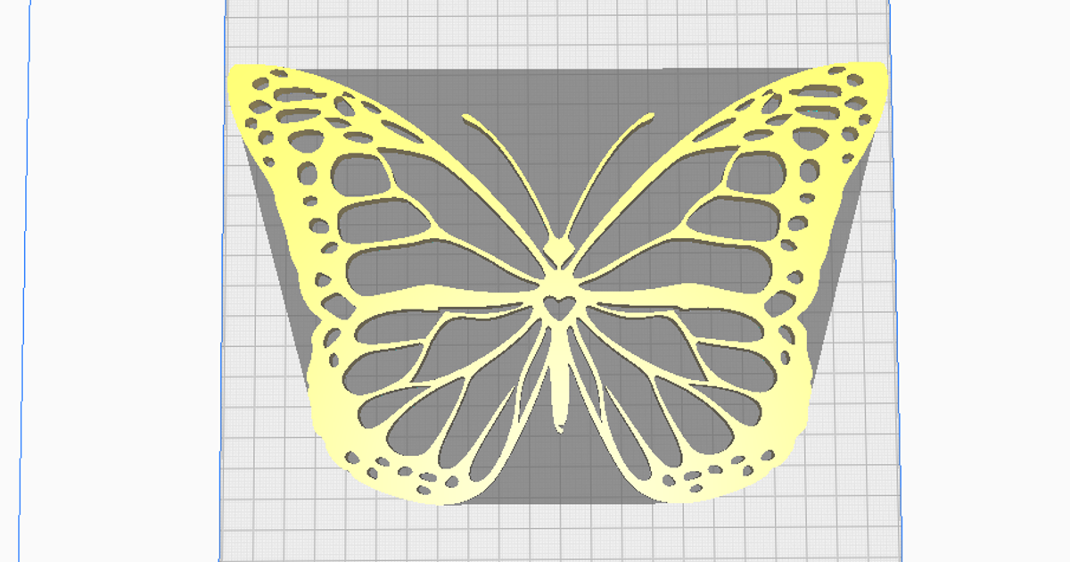 2.5D Butterfly by TheCraftyLycan | Download free STL model | Printables.com